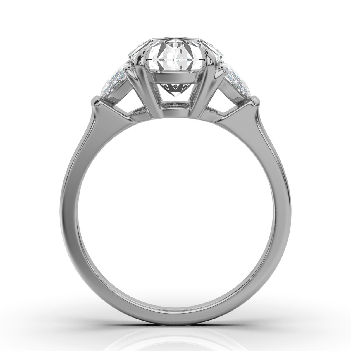 Shop This Gorgeous 14K White Gold Maxine Diamond Engagement Ring