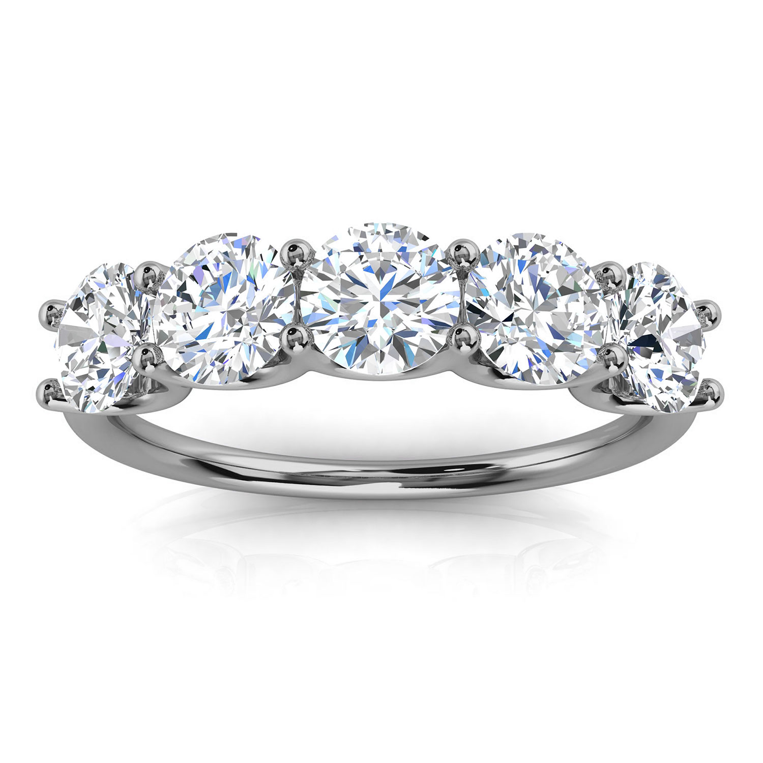 14K White Gold Sevilla Diamond Ring (2.00 ct. tw) | The Art Of Jewels